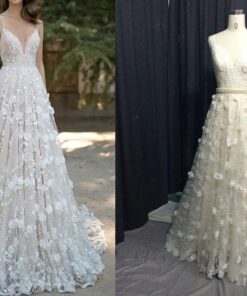 Custom Wedding Dress Inspired by Berta - Darius Designs